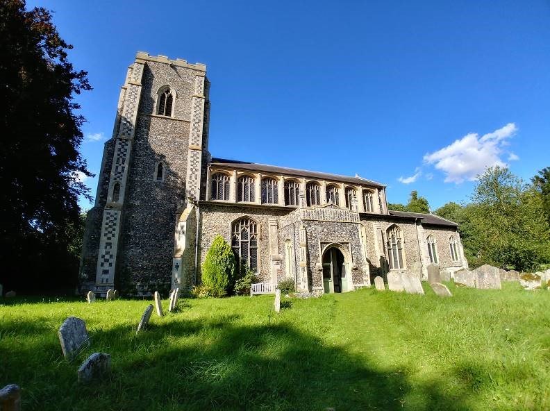 Wetheringsett, All Saints - Bats In Churches
